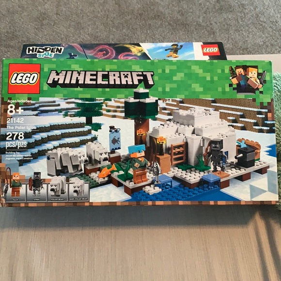 Lego | Toys | Discontinued Lego Minecraft Set The Polar Igloo | Poshmark
